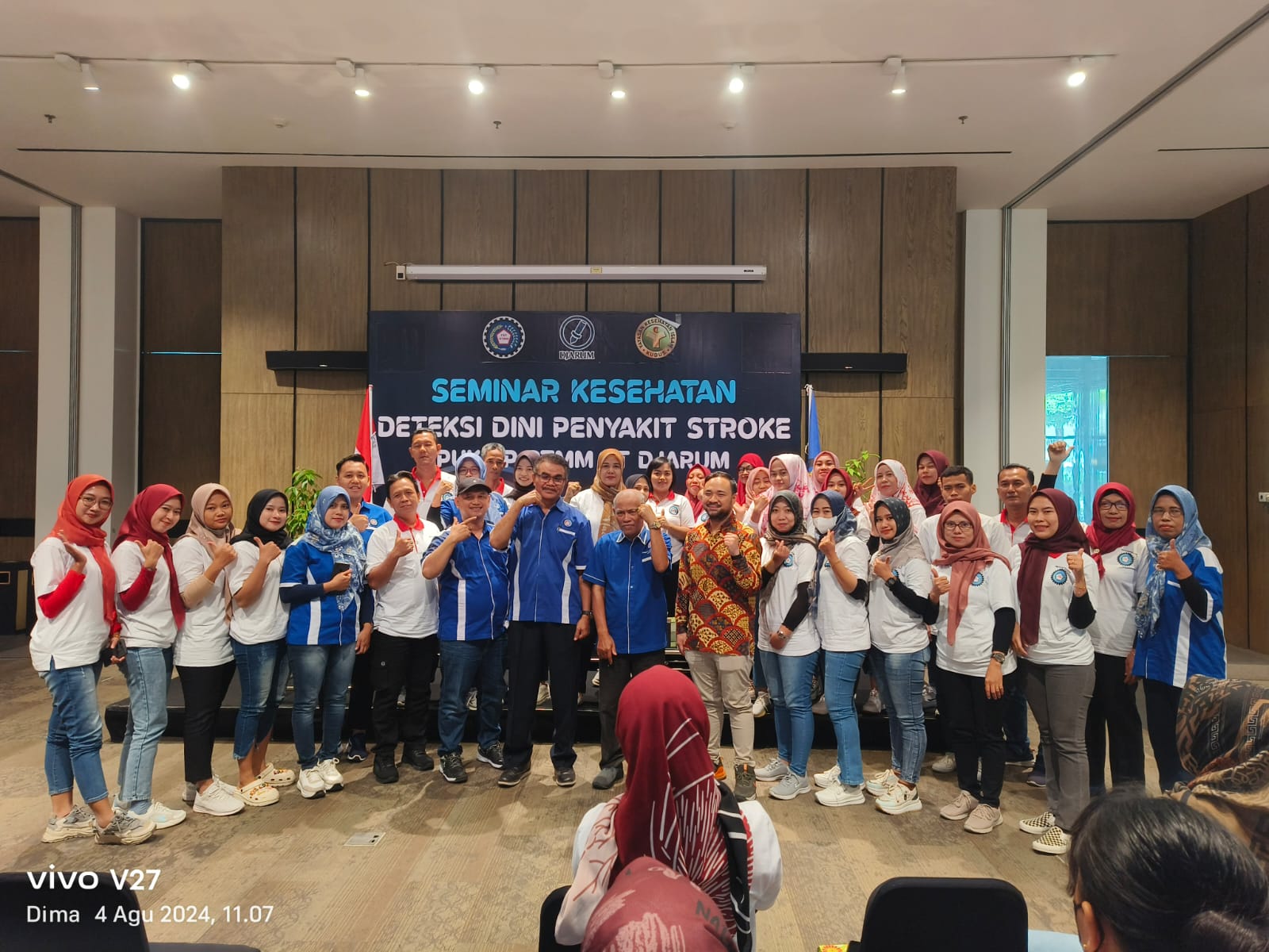 PUK SP RTMM Djarum Kudus Gelar Seminar Kesehatan
